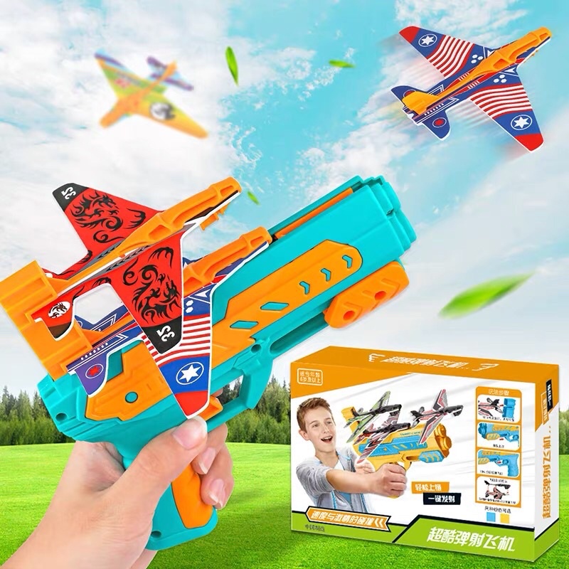 Hot🔥 Ready Stock 🔥 Airplane Gun Toy / Flight Gun Toy | Shopee Malaysia