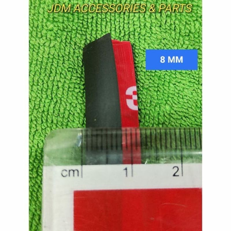 Bodykit Rubber Linning with Double Side Tape Black Color 8mm 🔥 Ready ...