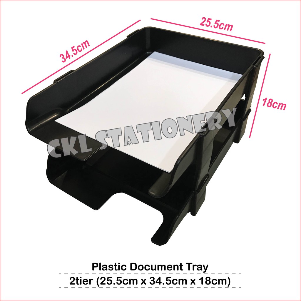 Document Tray / Office Tray 2tier / 3tier | Shopee Malaysia