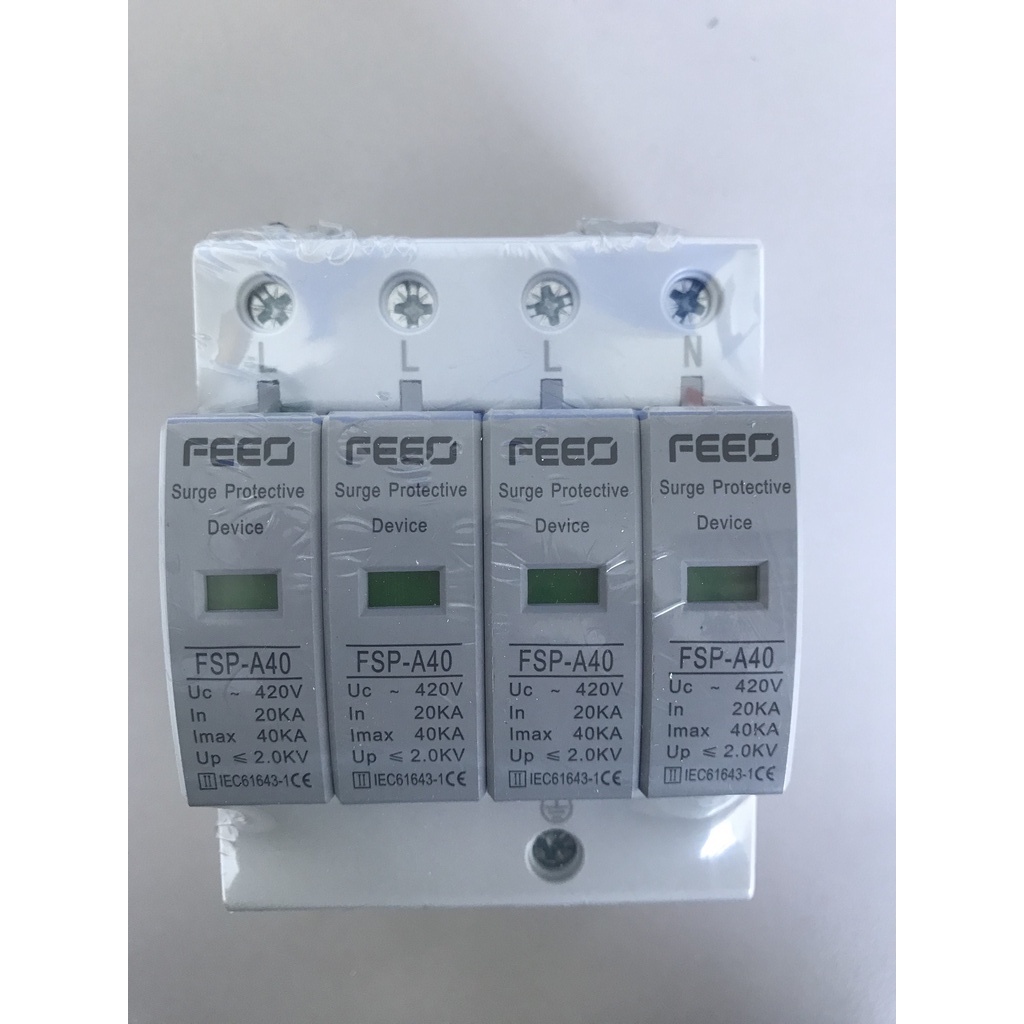Feeo FSP-A40 4 Pole AC Surge Protective Device | Shopee Malaysia