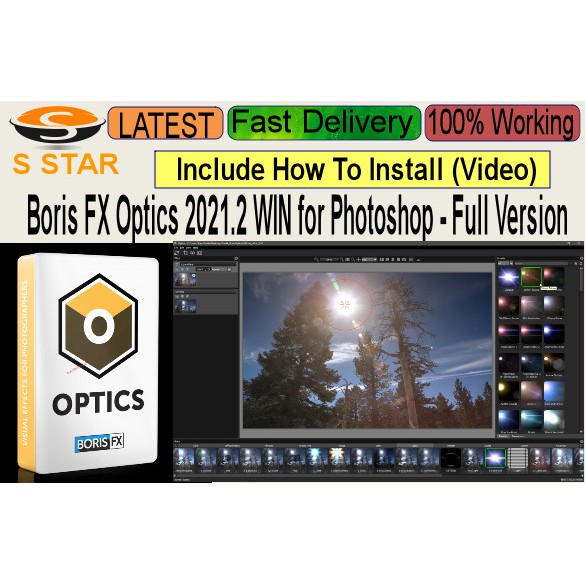 Boris FX Optics 2021.2 WIN for Photoshop - Full Version | Shopee Malaysia