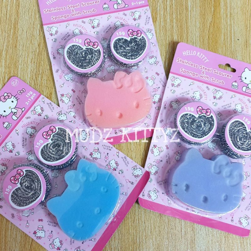 Hello Kitty Span & Dawai Gosok Pinggan Periuk | Shopee Malaysia