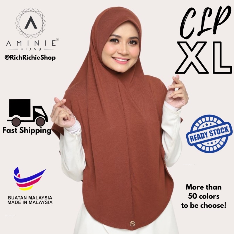 HOT SELLING! Aminie Hijab (XL) Tudung Sarung Cotton Lily Premium Tudung Umrah | Shopee Malaysia