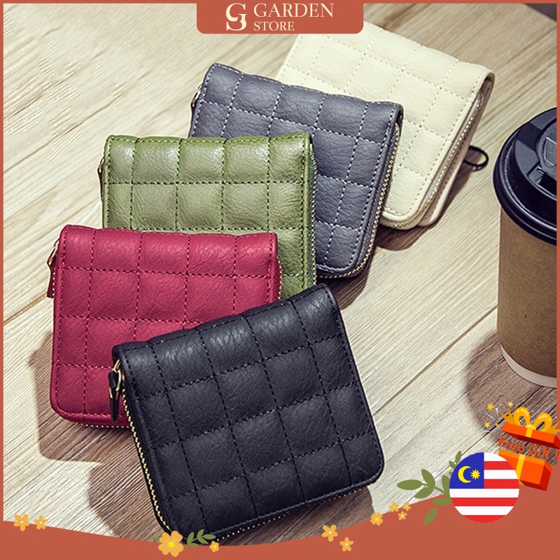 GS Fashion Premium PU Leather Small Hand Wallet Kulit Dompet Wanita ...