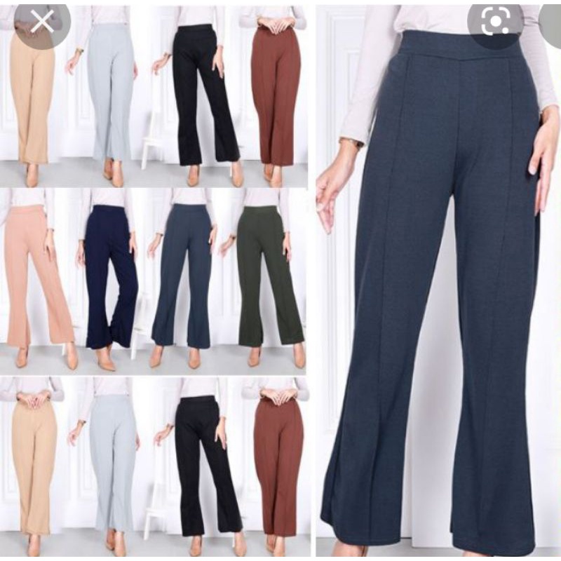 LADIES POLY PANTS USA A (BUNDLE) | Shopee Malaysia