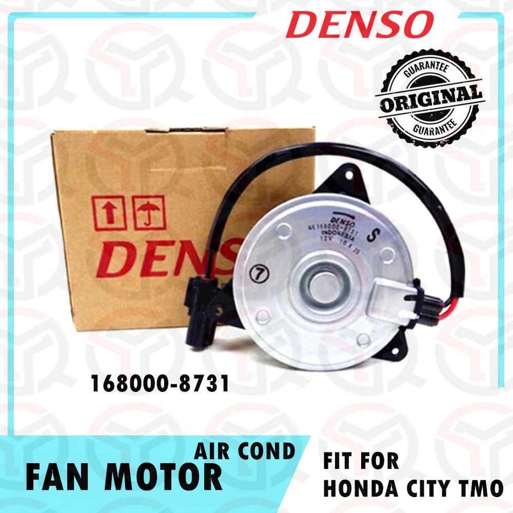 HONDA CITY TMO 2008-2013 DENSO (ORIGINAL) AIR COND FAN MOTOR (168000-8731) | Shopee Malaysia