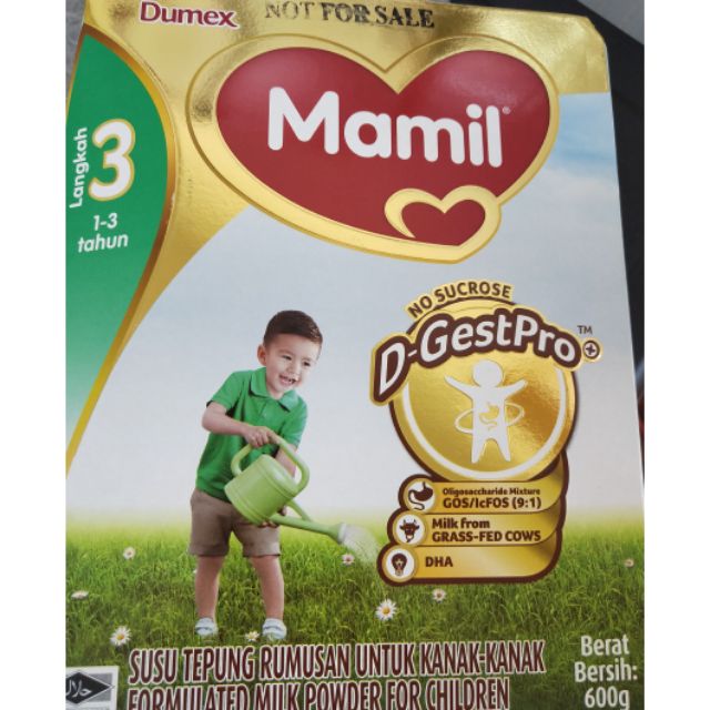 dumex mamil step 3 （sample pack） | Shopee Malaysia