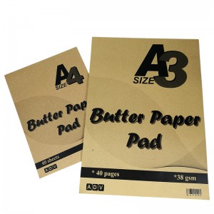 Syamal Butter Paper Pad A4/A3-38gsm (40Sheet) | Shopee Malaysia