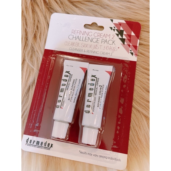 DERMEDEX refining cream2 challenge pack (Refining cream 5g & Biotox ...