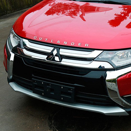 Mitsubishi Outlander Hood Emblem 2016-2022 above | Shopee Malaysia
