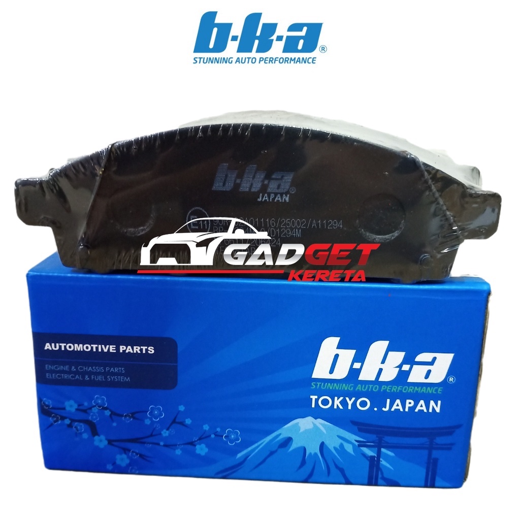 BKA JAPAN BRAKE PAD NISSAN NV200 / MITSUBISHI TRITON PAJERO SPORT FRONT ...