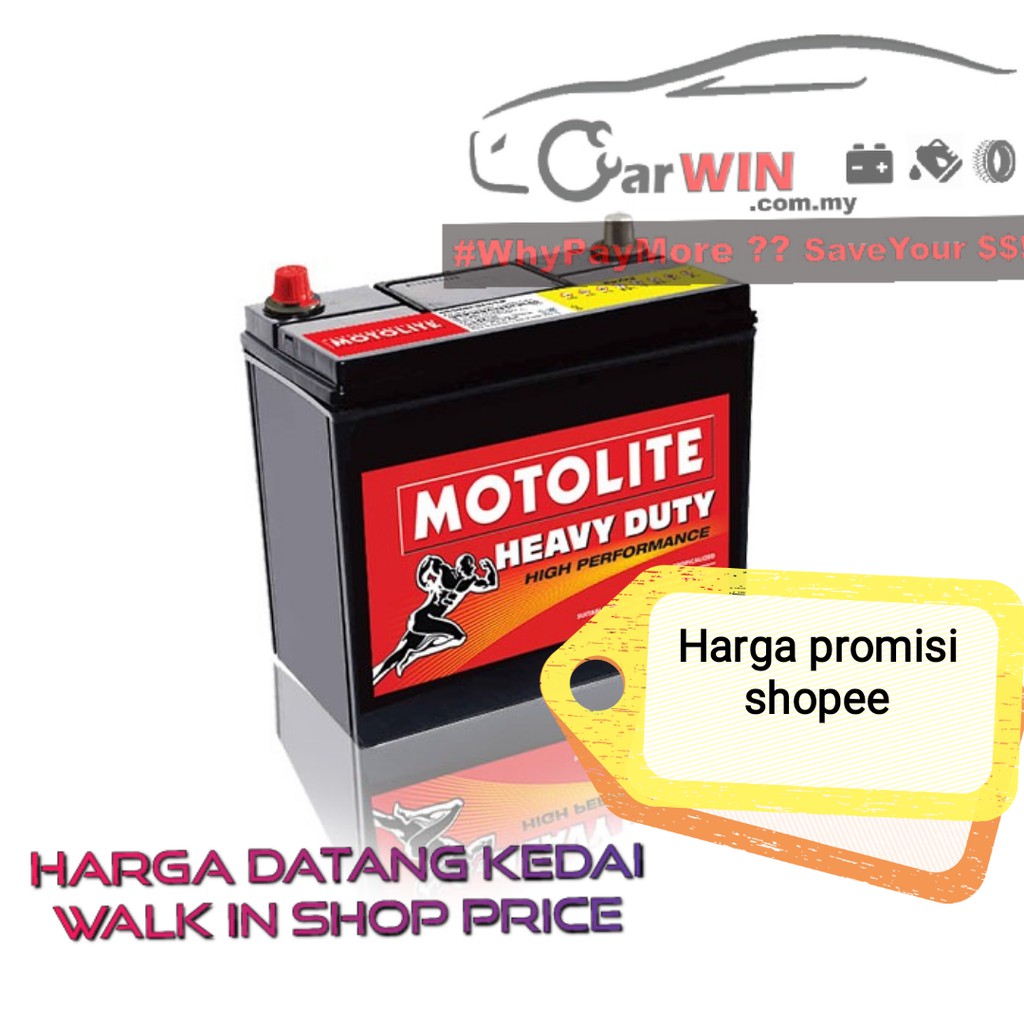 CENTURY MOTOLITE MF 55D23L Car Battery suitable for PROTON PREVE ...