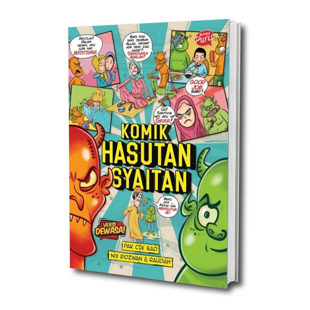 Koleksi Komik Godaan Syaitan - Galeri Ilmu - Buku Puris - Komik Kanak ...