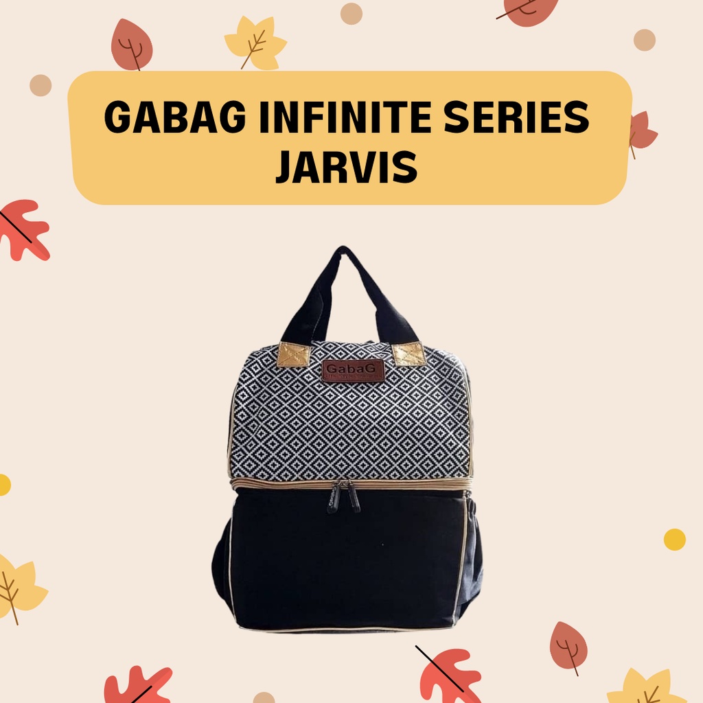 [ ORIGINAL ] GABAG JARVIS COOLER BAG - Backpack Series (Laptop Slot ...