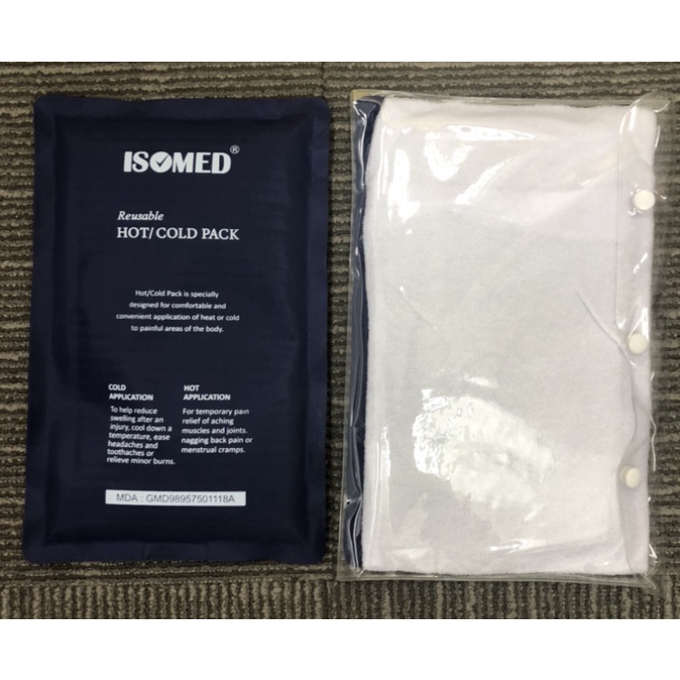 ISOMED Hot Cold Pack FREE Cotton Cover (MDA Approved) (Dual Usage Pack) (Resusable Pack ...