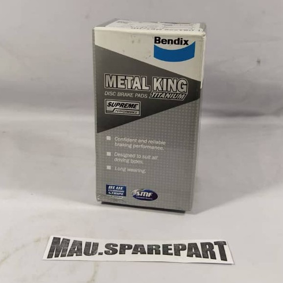 BENDIX Metal King Front Disc Brake Pad ( DB1768 MKT/HD ) for OLD Perodua Myvi 1.0 / 1.3 [Myvi ...