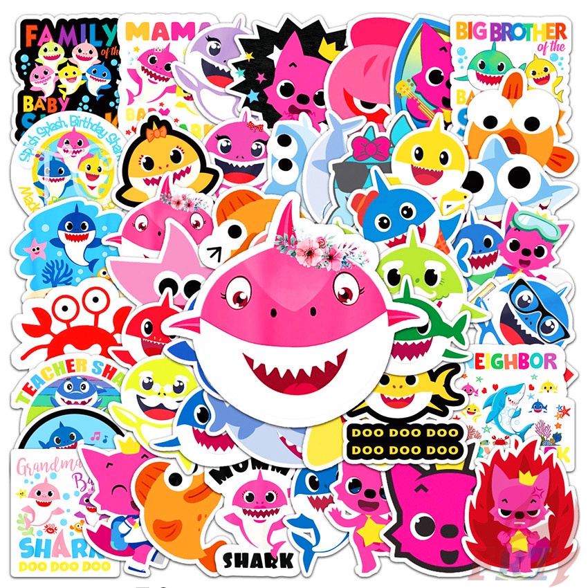 Baby Shark Series 03 - Children's Song Stickers 50Pcs/Set DIY Fashion ...