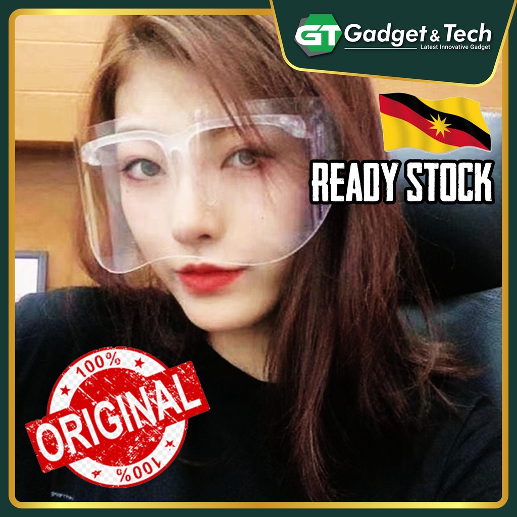 Face Shield Premium Individual Packing 2 Sides Anti Foggy & Crystal ...