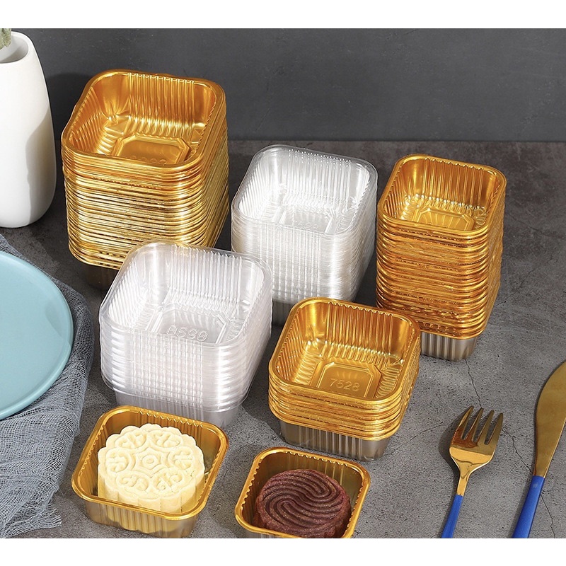 ️👌【现货】Moon Cake Box Inner Tray 100pcs 50g/63～80g/100g 月饼托中秋月饼底托加厚内托包装盒冰 ...