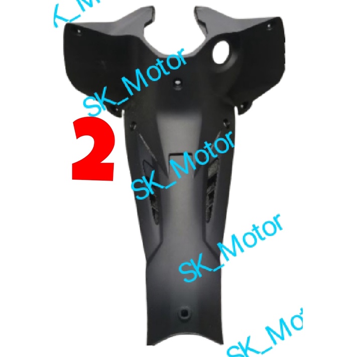 Honda WAVE ALPHA 110 CX V2 Original Inner Cover Full Set Kaver Hitam Meter Center Tank Front ...
