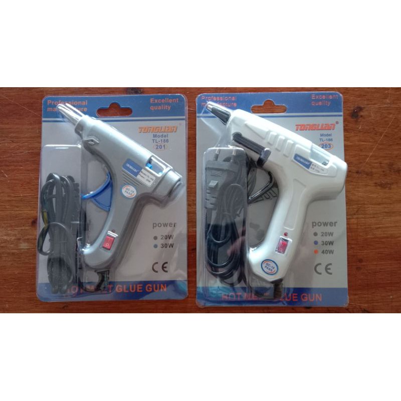 High Quality Hot Melt Glue Gun Pistol Gam Panas 20watt & 30watt + (Free ...