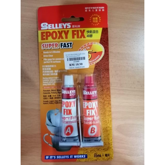 Selleys Epoxy Fix Super Fast - 35ML | Shopee Malaysia