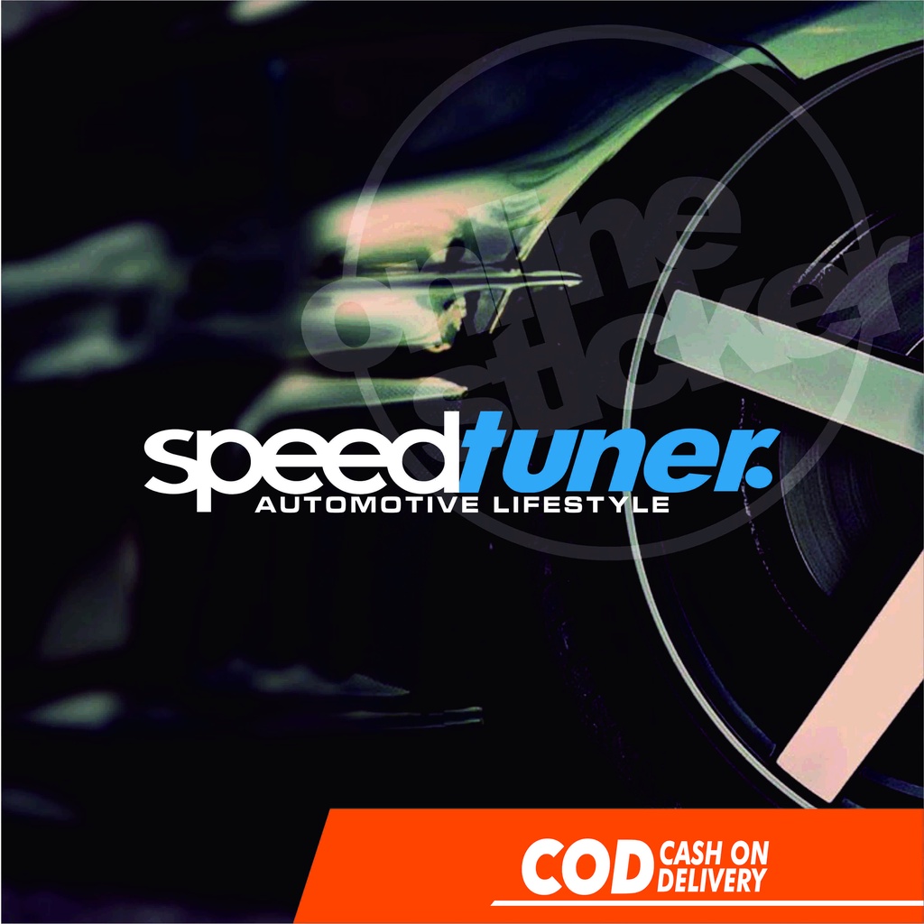Speed Tuner Sticker for car windows | Shopee Malaysia