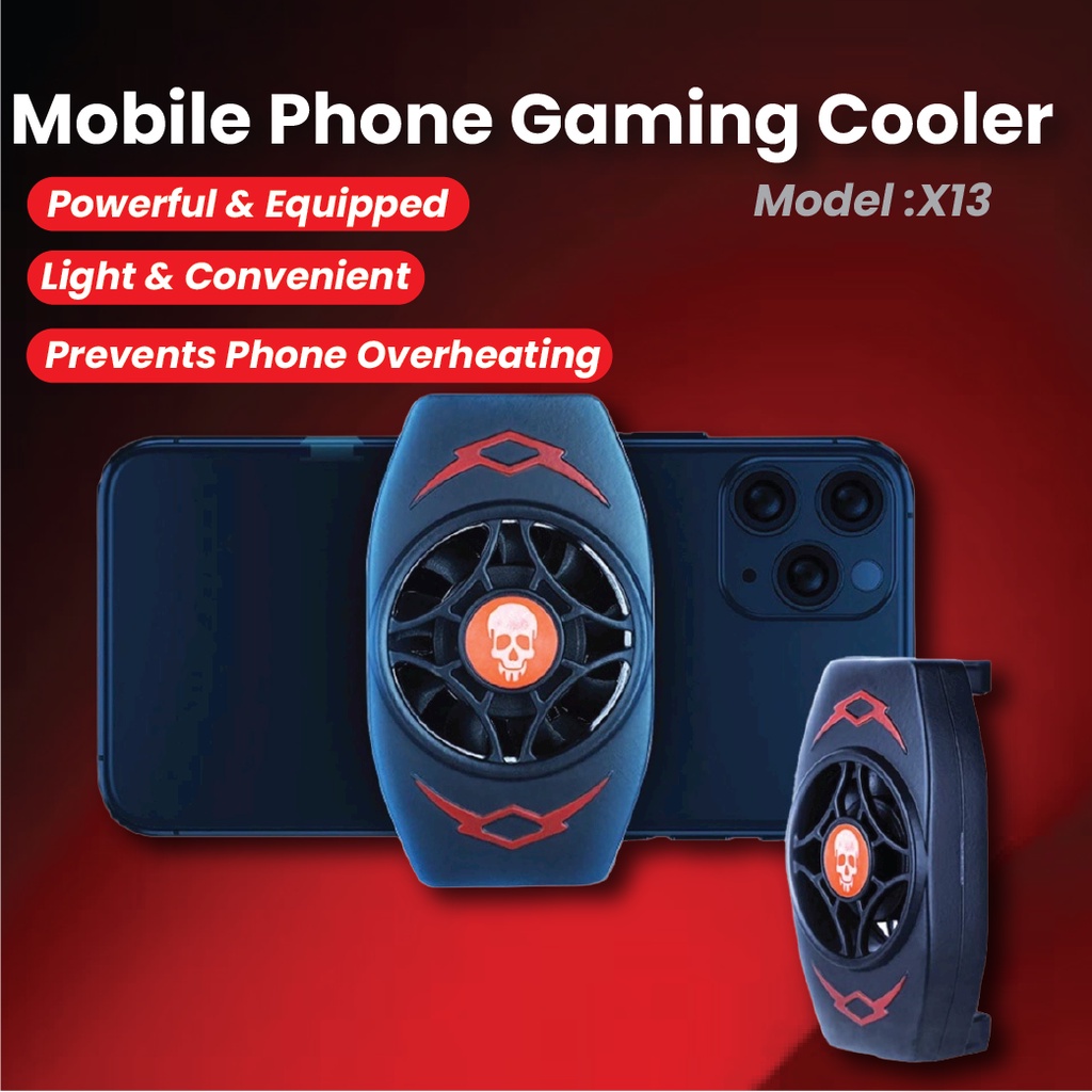 Universal Mobile Phone Game Cooler System Cooling Fan Game Peripheral ...