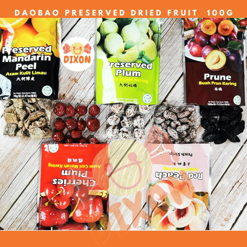 Dried Preserved Fruit BAODAO 宝岛 Asam Asam 70G - 100G | Shopee Malaysia