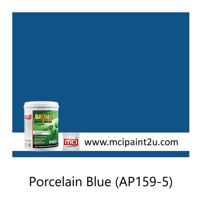 MCI Paint Baoma Nano Wash [5L] Blue & Purple/Biru Mould Guard Easy ...