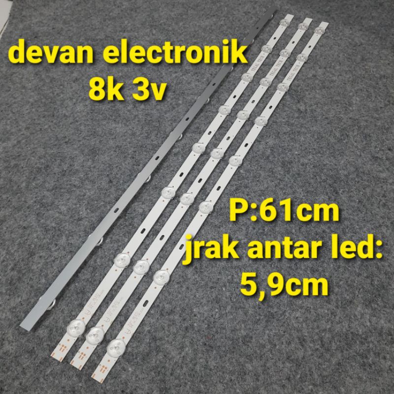 Led backlight 8k 3v led backlight lamp 32inch 3v 8k backlight tv32 in ...