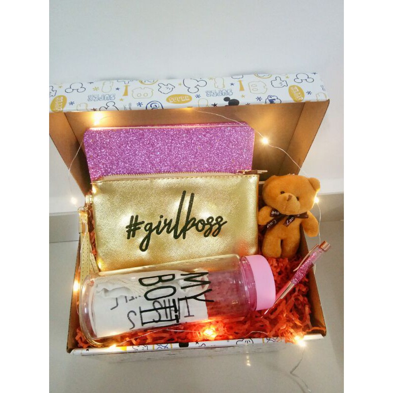 [OFFER] set hadiah girl boss comel untuk remaja perempuan/wanita ...