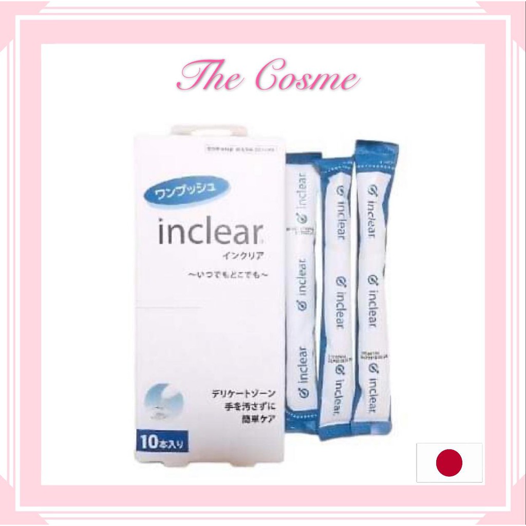 [Ready Stock] Inclear Feminine Hygienic Cleanser Syringe Gel 女性私处护理私密保養乳酸清潔凝胶 10只装 | Shopee Malaysia