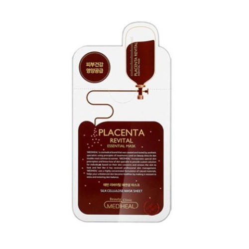 MediHeal Placenta Revital Essential Mask (10 Sheets/box) | Shopee Malaysia