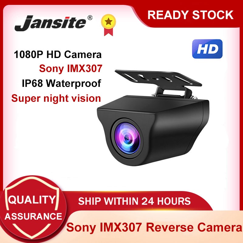 Jansite HD Car Reverse Camera Night Vision Cam DVR Wide Rear View ...