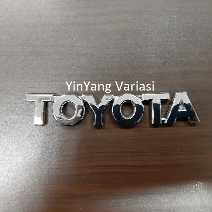 Toyota Written Car Logo Emblem | Shopee Malaysia