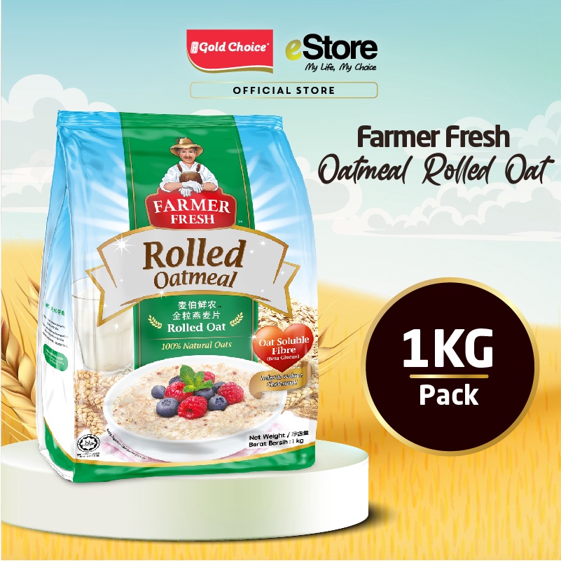 FARMER FRESH Oatmeal / Rolled Oats / Quick Cook /Instant /Instant with ...