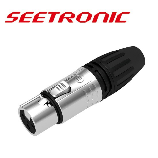 Seetronic MC3FXX 3 Pin XLR Socket - Silver | Shopee Malaysia