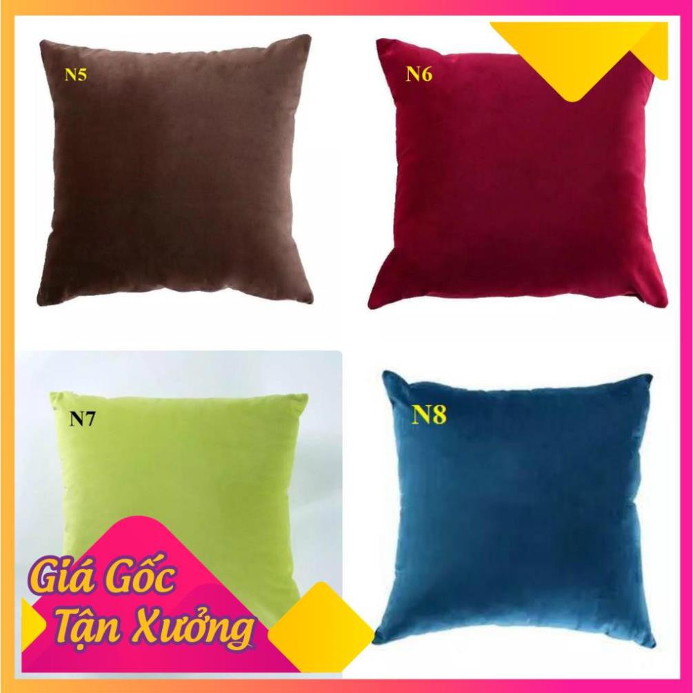 11-color plain velvet pillow (With intestines) | Shopee Malaysia