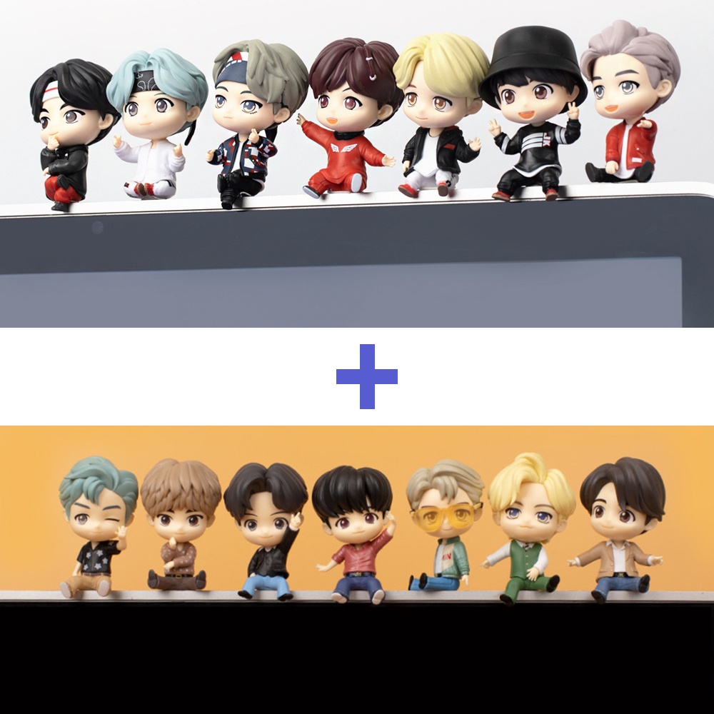 [Korea] BTS (Bangtan boys) Monitor Figure SET "MIC Drop + Dynamite", TinyTan, Official, Original ...