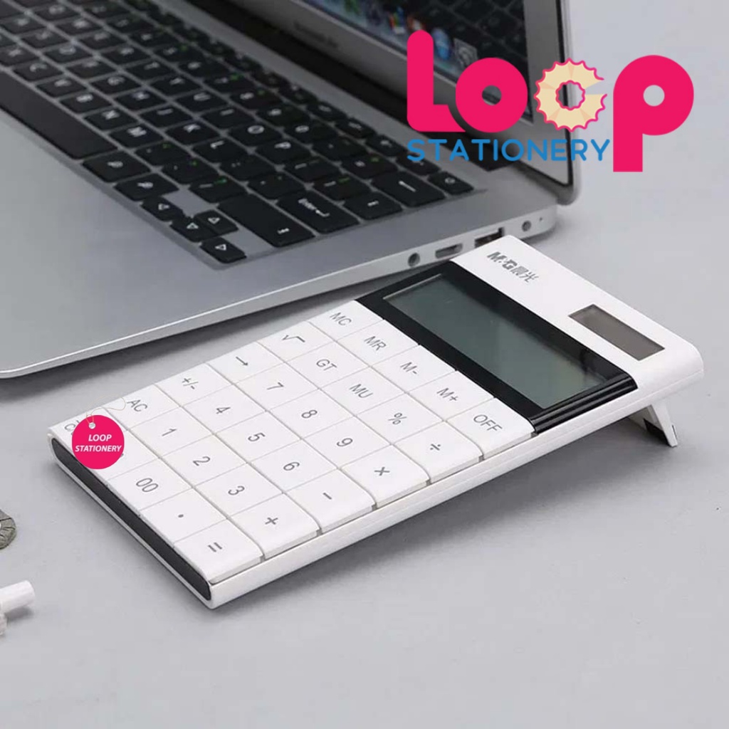 M&G Calculator 12 Digits Solar Modern Calculator | Shopee Malaysia