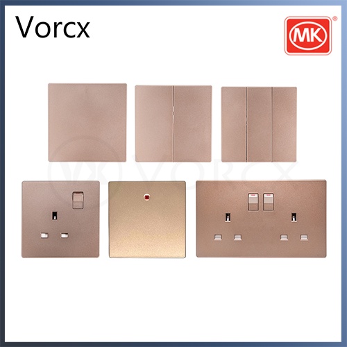 MK Aria Switch Module Socket Rose Gold | Shopee Malaysia