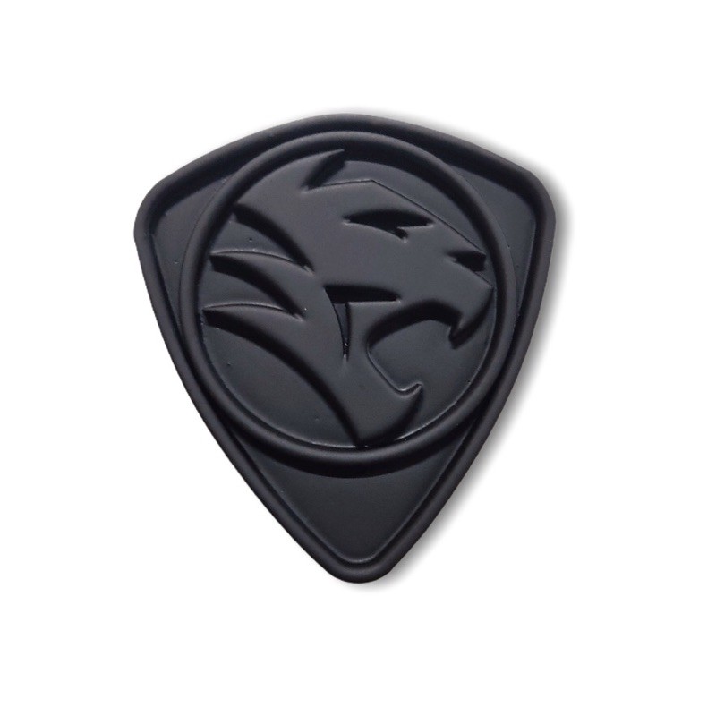 Proton 3D Emblem Custom Redesign (Single Colour) Matte Black | Shopee ...