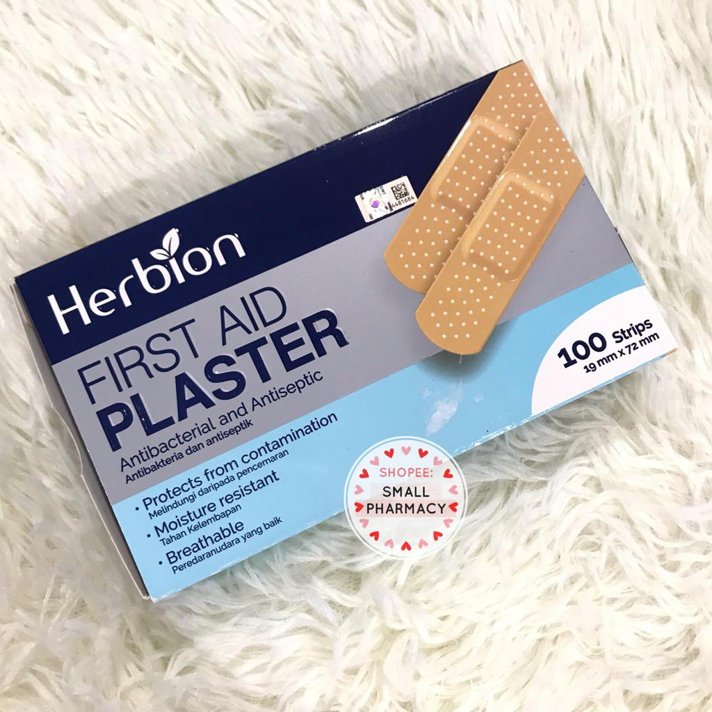 Herbion First Aid Plaster 100s 670372 | Shopee Malaysia