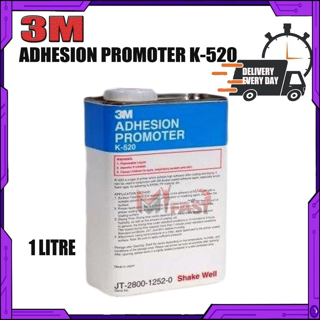3M Remover Adhesion Promoter Primer K520 Cleaning 1L | Shopee Malaysia