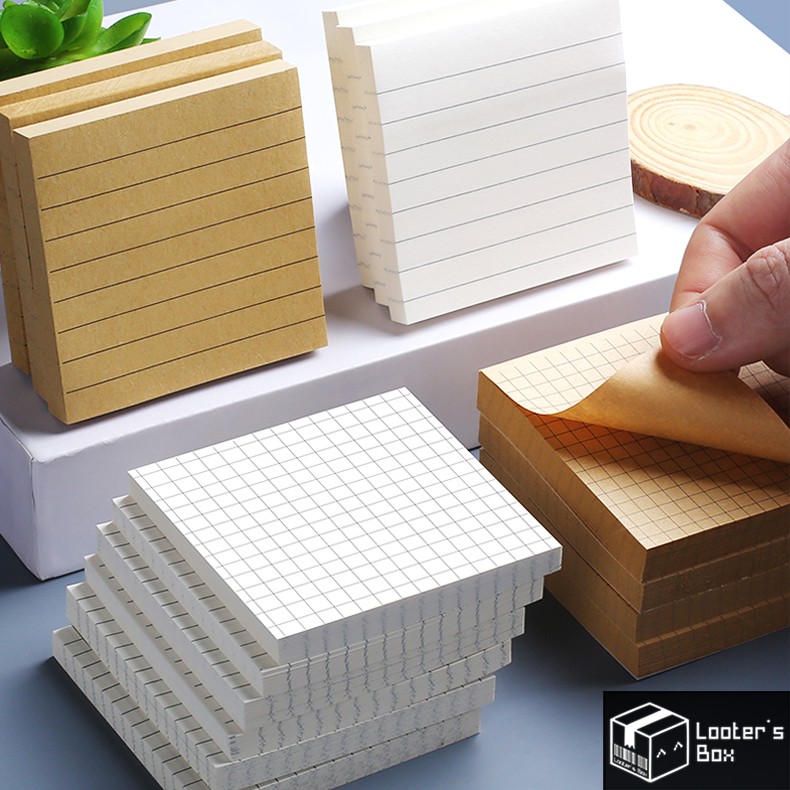 [CLEARANCE] 80 Sheets Kraftpaper & White Paper Plain Simplistic ...