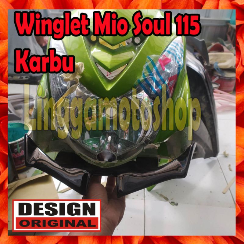 Winglet YAMAHA MIO SOUL 110CC CARBURETOR panel variation cover bodykit ...