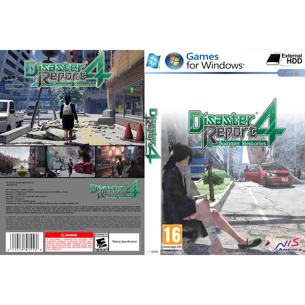 Disaster Report 4: Summer Memories PC GAME Offline [Pendrive ...
