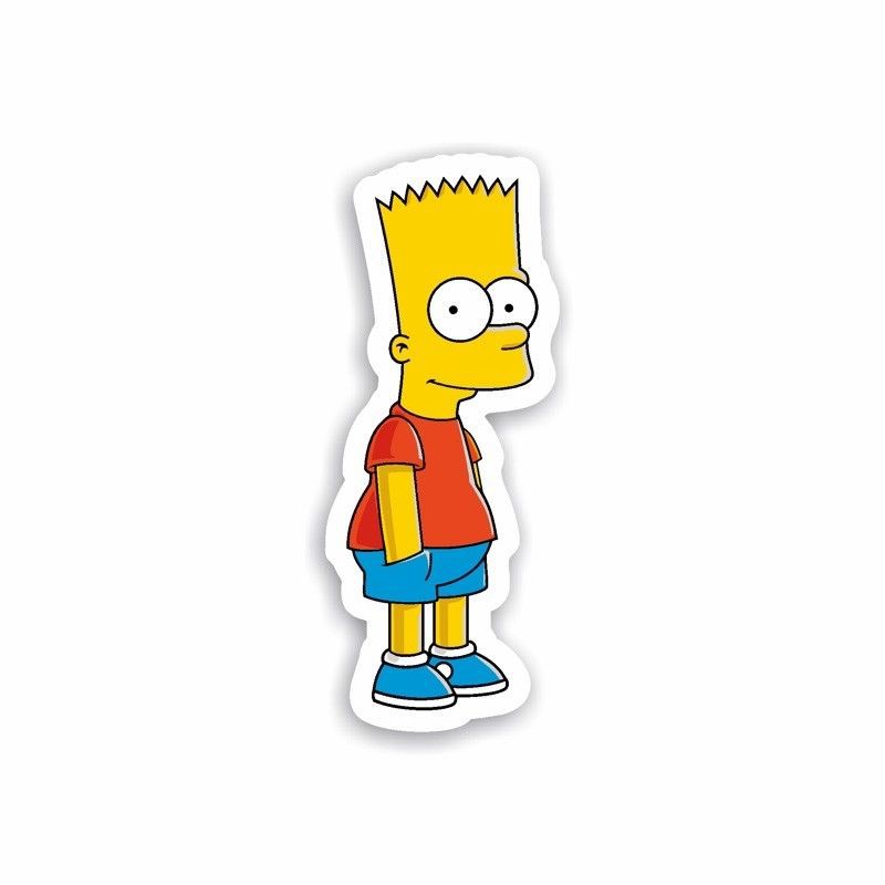 The Simpsons Sticker The Simpsons Sticker Wall Stickers Esthetic ...