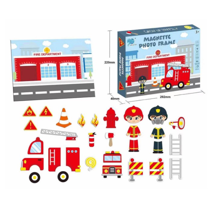 Mainan 3D Magnetic Photo Frame Pendidikan Awal Kanak kanak Kreatif ...